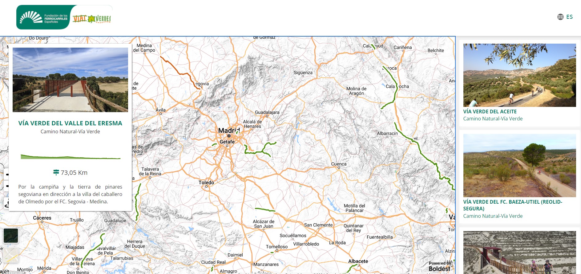 Vías Verdes - Boldest