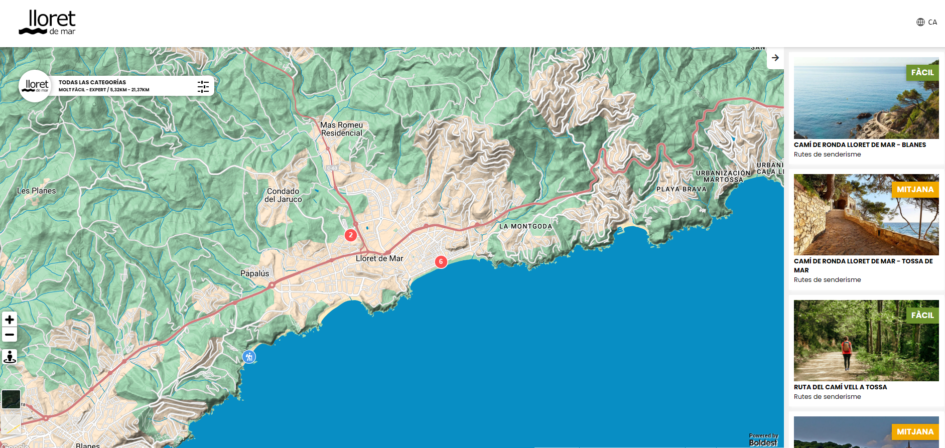 How we boost the digital visibility of all Kinds of destinations with our maps - Boldest